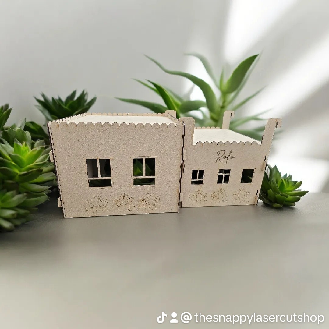 Bunny modular Fort personalised bunny play house, rabbit home,bunny gi ...